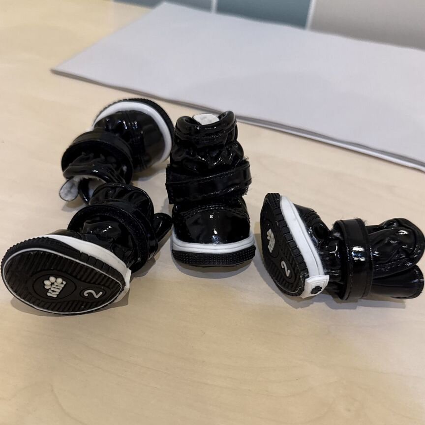 Обувь для собак мелких пород на меху