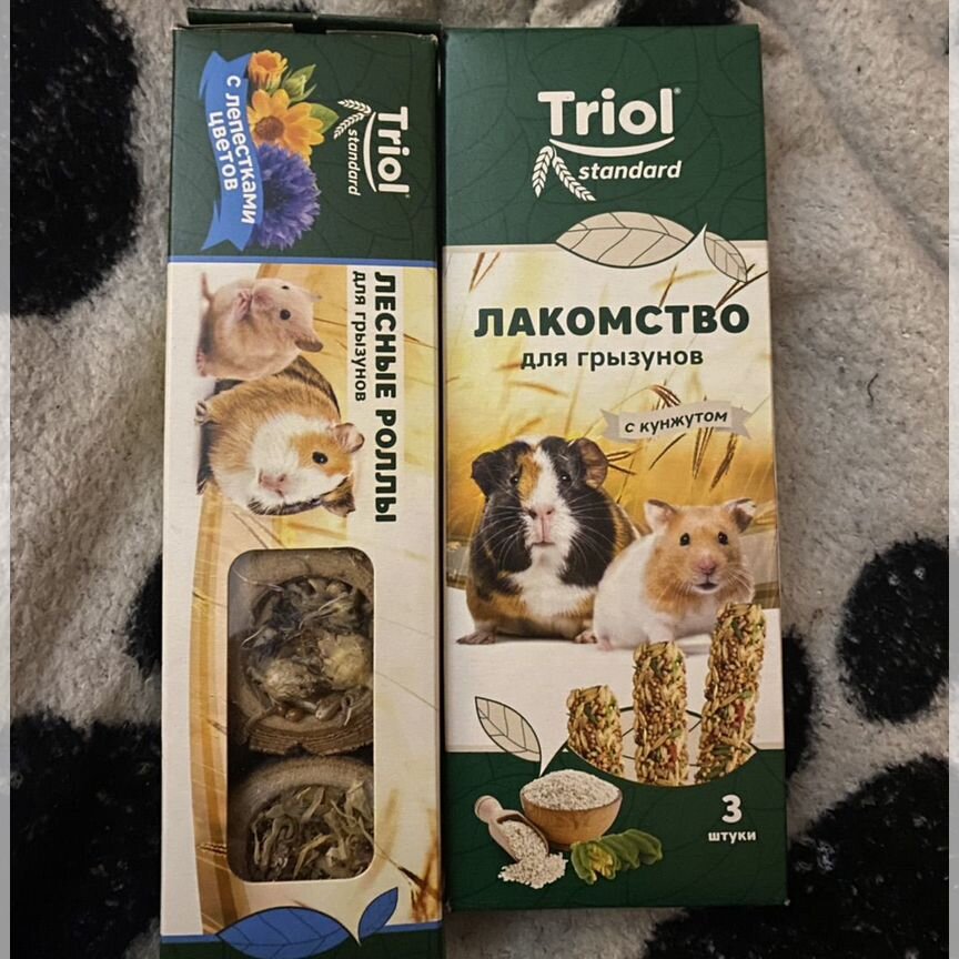 Лакомства для грызунов