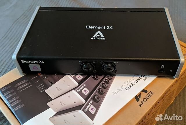 Apogee Element 24 Thunderbolt купить в Москве | Хобби и отдых | Авито