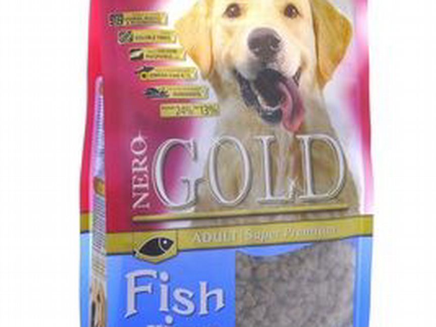 Nero gold super premium Для Взрослых собак: Рыбный