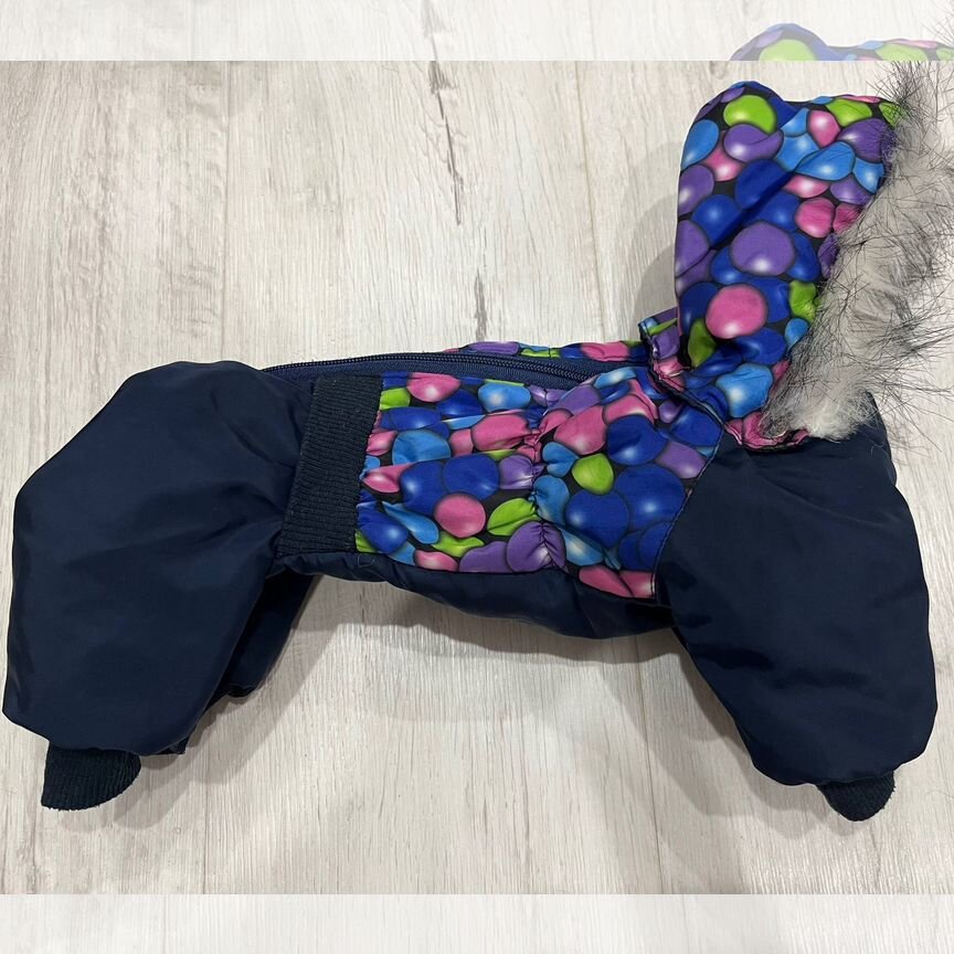 Комбинезон зимний для собак мелких пород