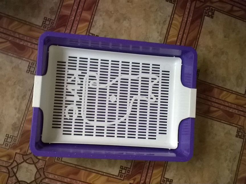 Туалет для животных "кис" глубокий