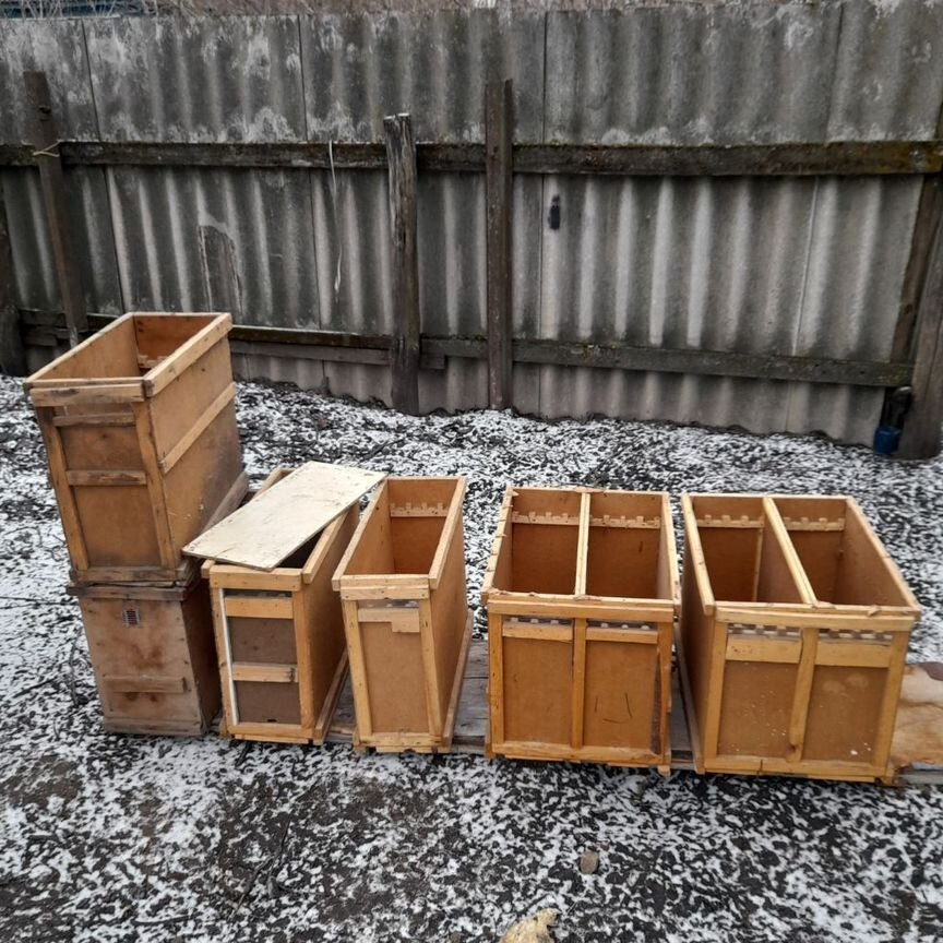 Ящики для пчелопакетов на 4 рамки