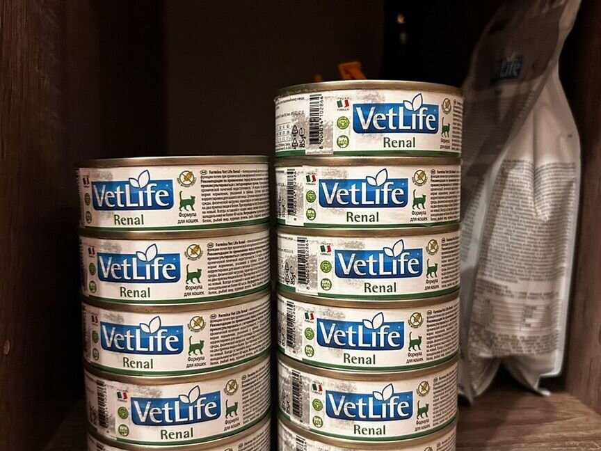 Консервы для кошек VetLife Renal
