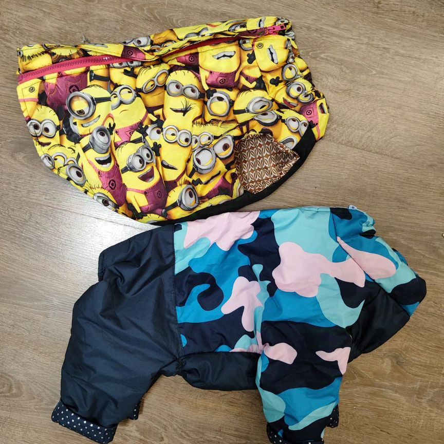 Комбинезон для собаки.Цена за оба.Фран. бульдог