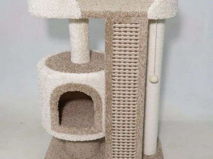 Домик для кошки с когтеточкой