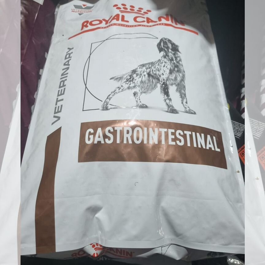 Корм gastrointestinal 15 кг для собак