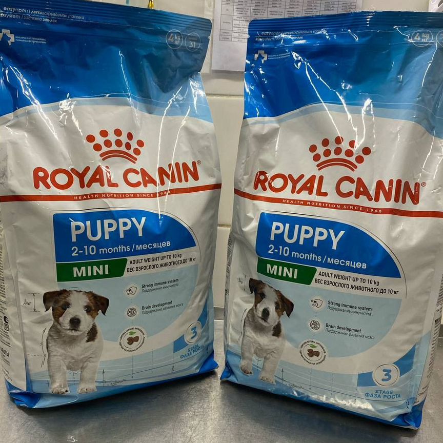 Royal Canin mini Puppy 4кг