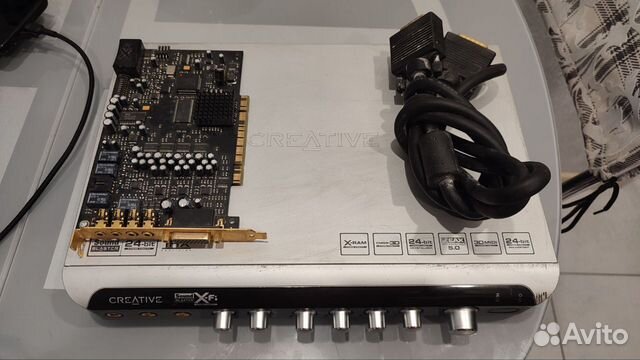 Creative SoundBlaster x-fi (sb0510) купить в Москве | Электроника | Авито