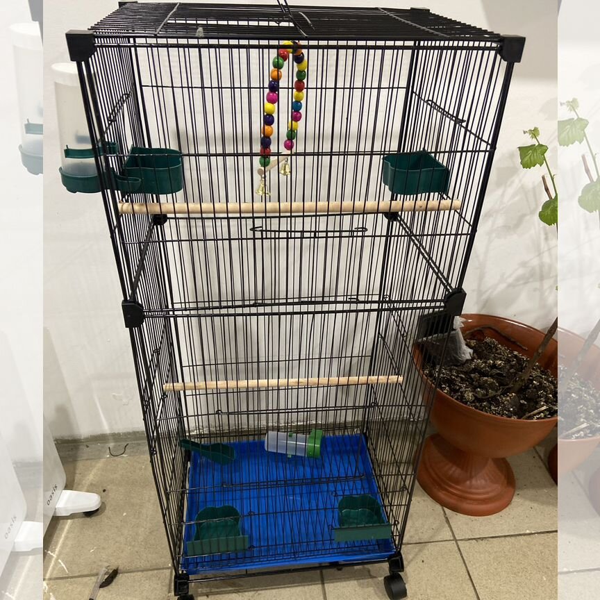 Клетка для попугая большая