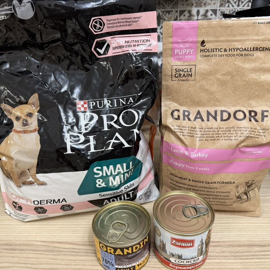 Корм для собак