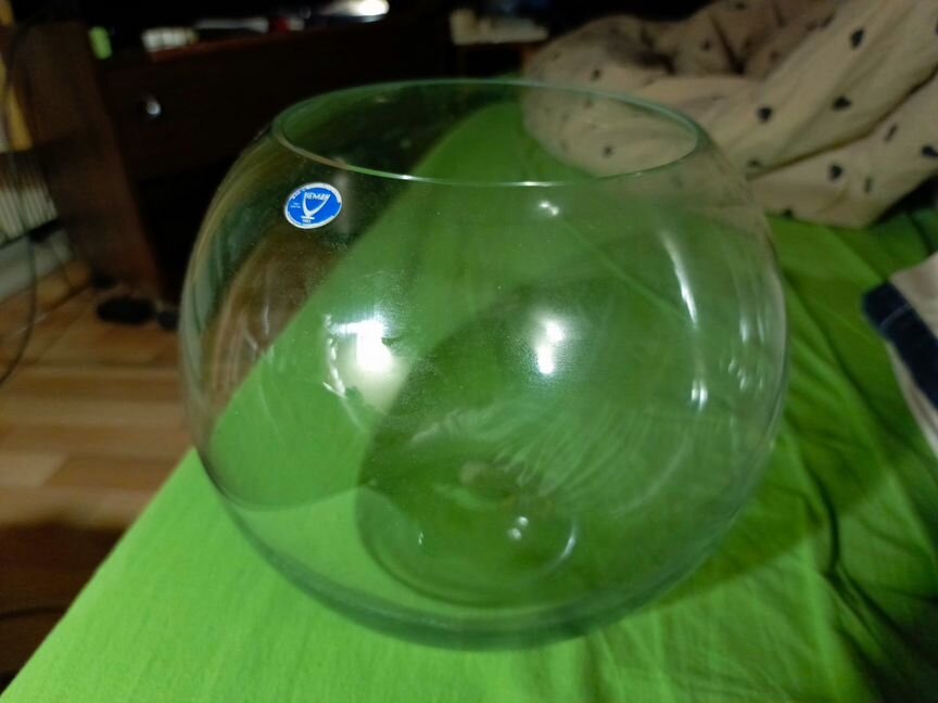 Аквариум круглый/ ваза