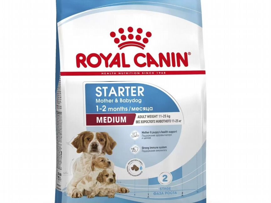 Для щенков royal canin Medium Starter Mother