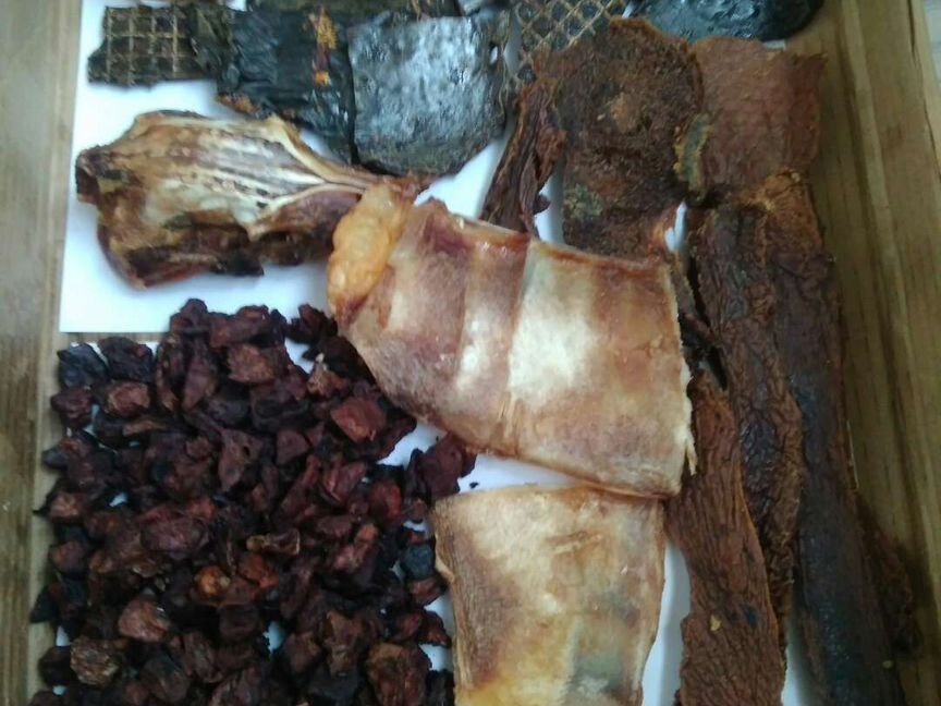 Сушеные лакомства для собак