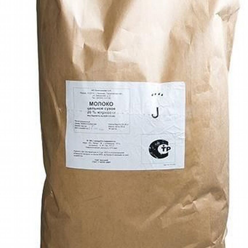 Молоко сухое цельное 26 % 25 кг