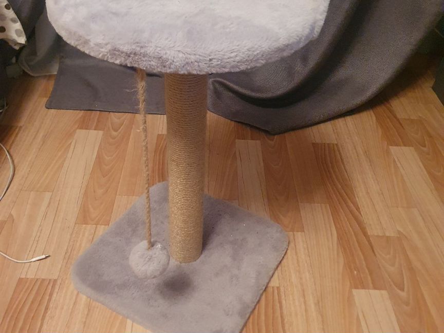 Когтеточка домик для кошки бу