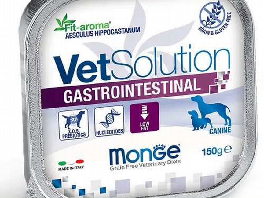 Корм для собак Monge Gastrointestinal Low Fat