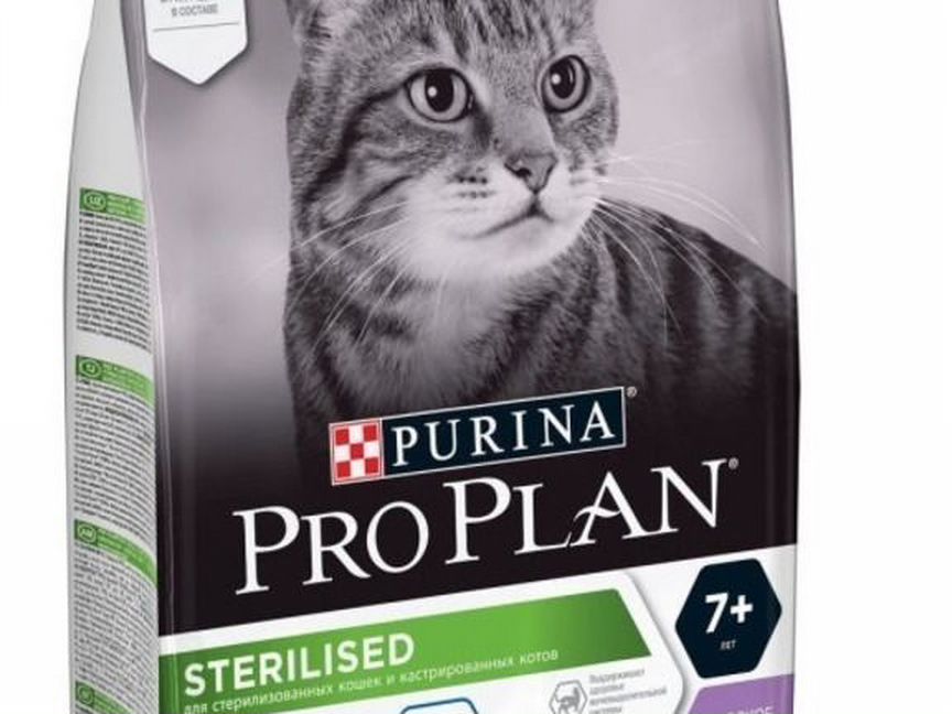 Purina Pro Plan Сухой корм для пожилых кастрирован