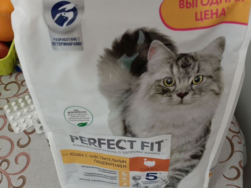 Кошачий корм perfect fit 2.5кг