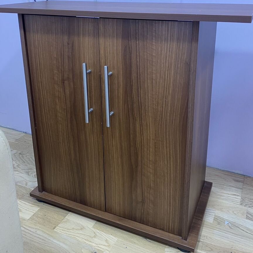 Тумба под аквариум 130л цвет орех