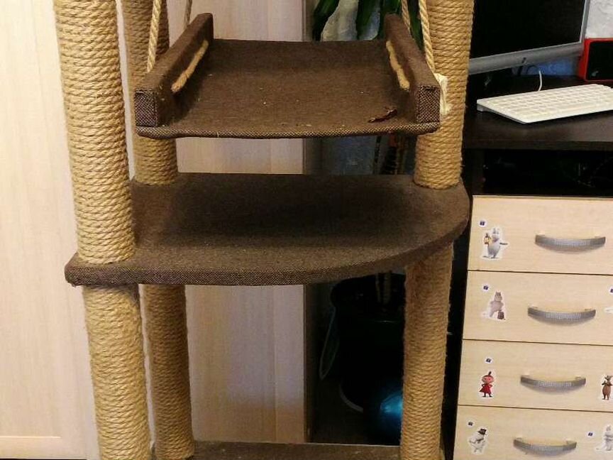 Когтеточка с домиком