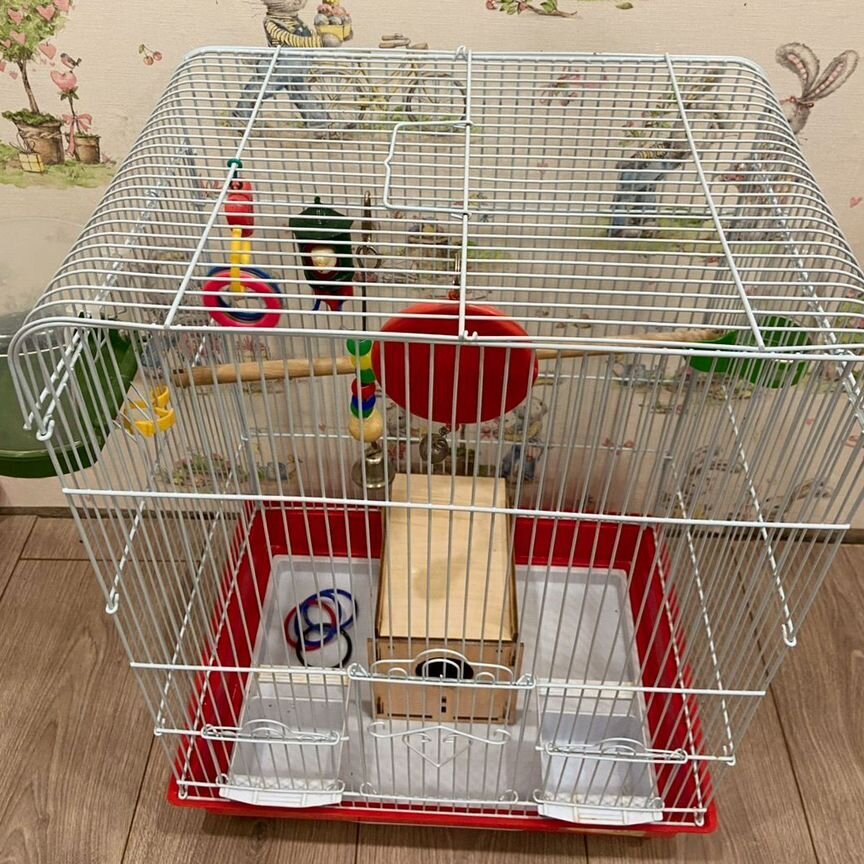Клетка для среднего попугая