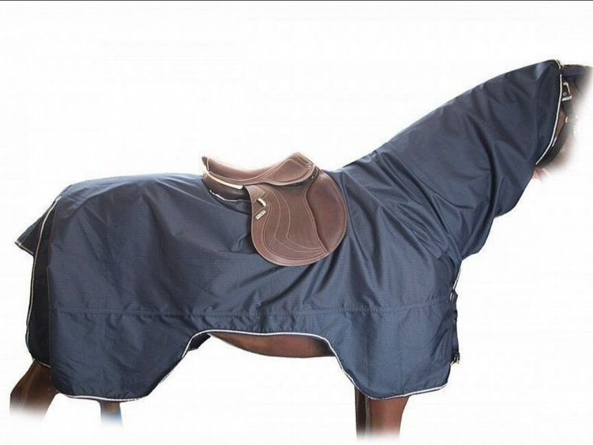 Попона с капором под седло для лошади 145