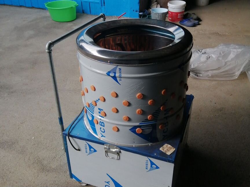 Аппарат для удаления перьев кур, уток и гусей