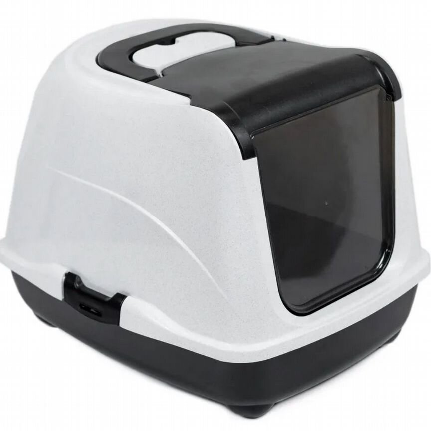 Закрытый лоток для кошек большой бу