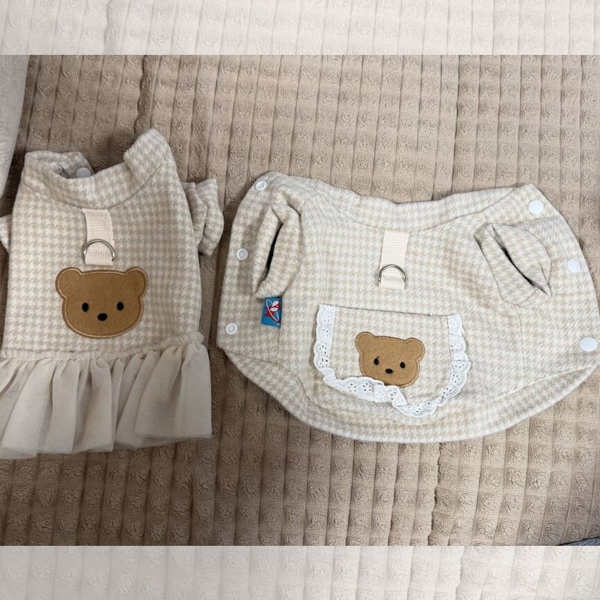 Платье и курточка для маленьких собак