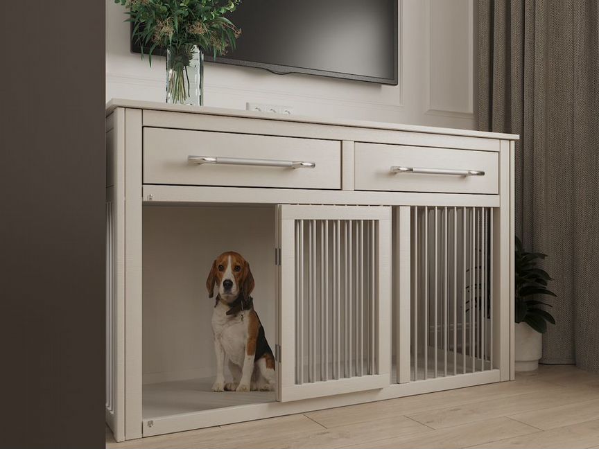 Вольер-тумба для собаки "Веста" в квартиру