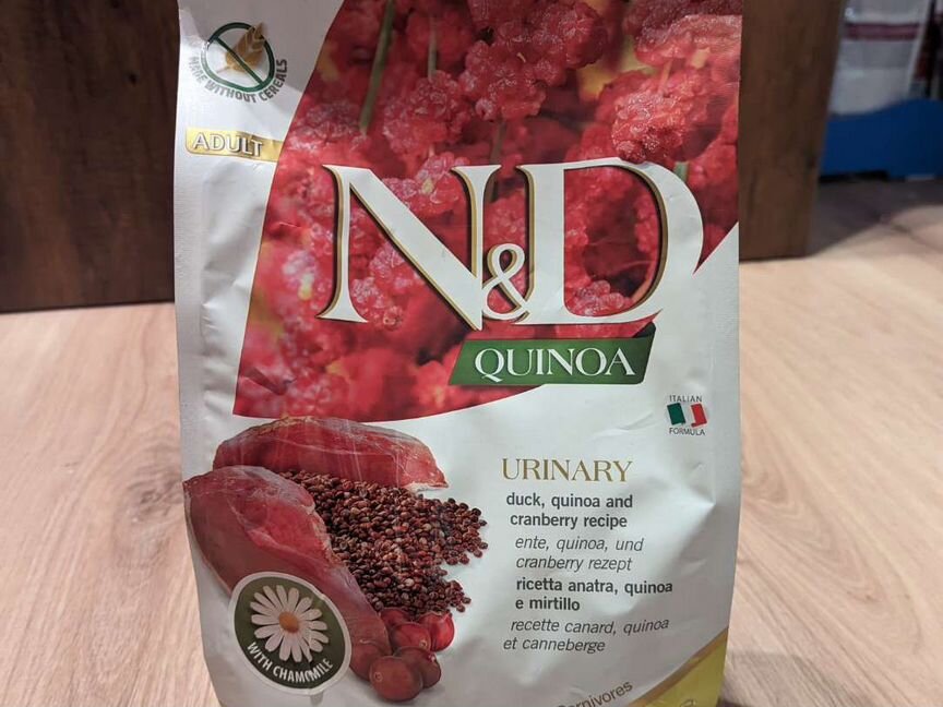 N&D Quinoa Urinary сухой корм для кошек 1.5кг