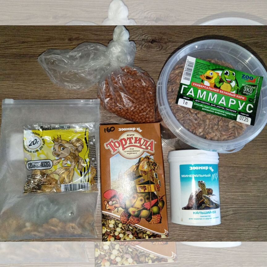 Корм для черепах