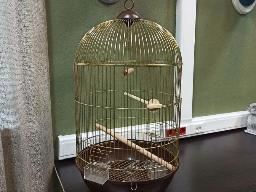 Клетка для птиц круглая