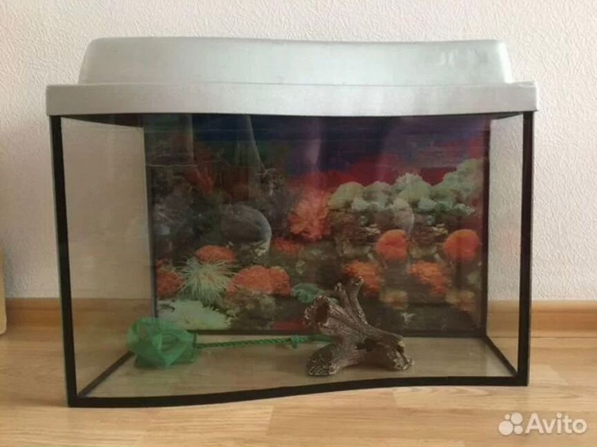 Аквариум с крышкой