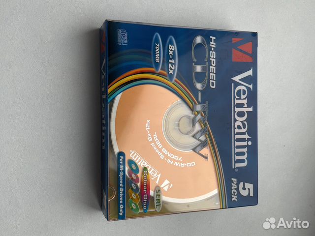 Диск болванка Verbatim cd-rw купить в Москве | Электроника | Авито