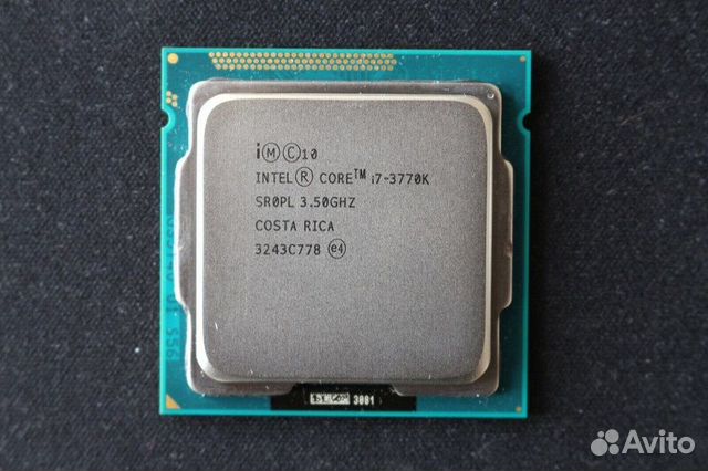 Intel(R) Core(TM) i7-3770K купить в Санкт-Петербурге | Электроника | Авито