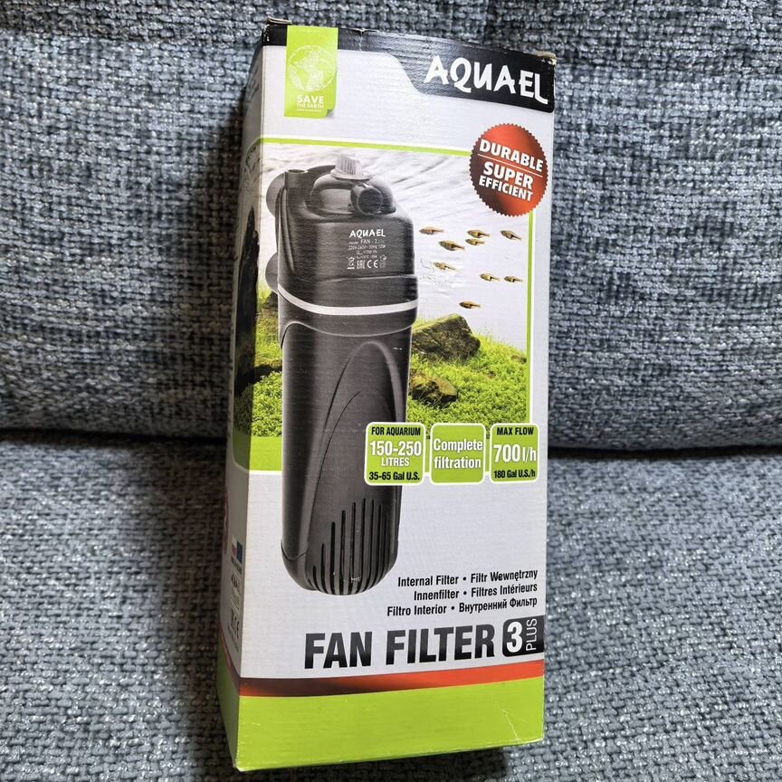 Внутренний фильтр для аквариума Aquael FAN-3 Plus