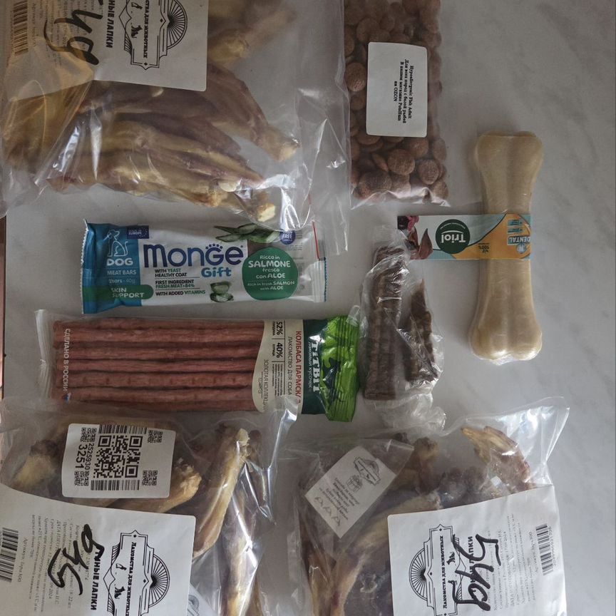 Вкусняшки для собак