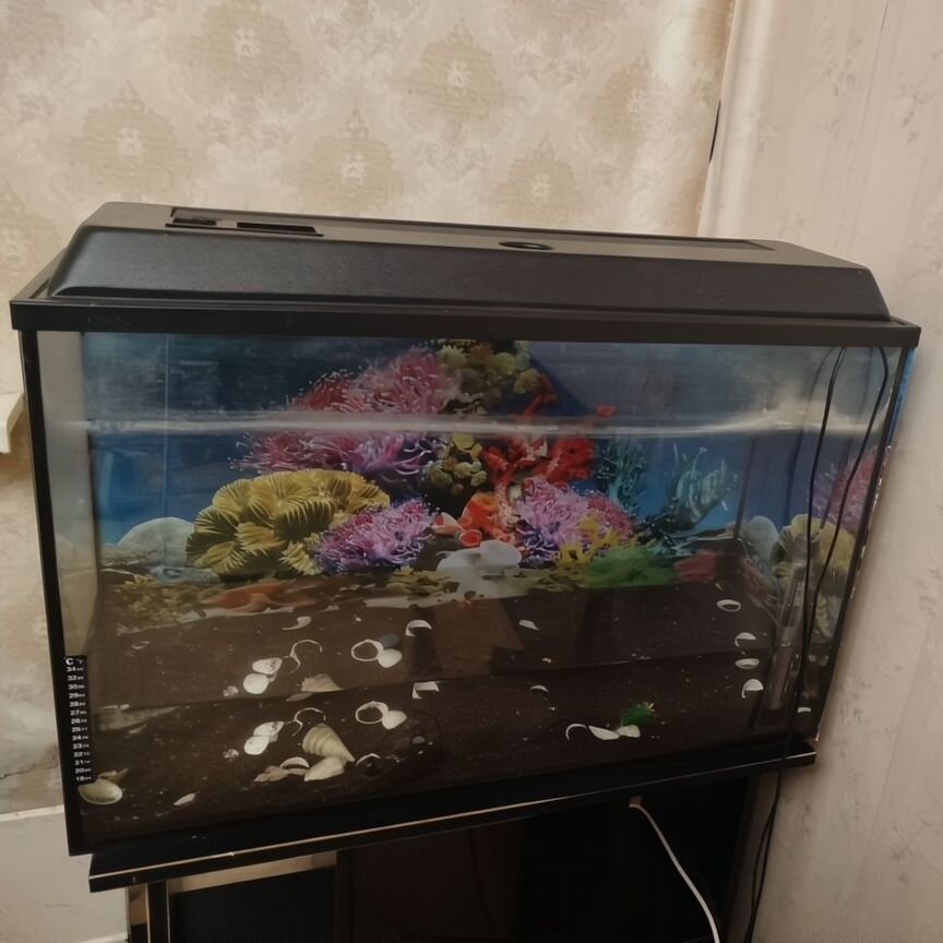 Аквариум с тумбой 100л