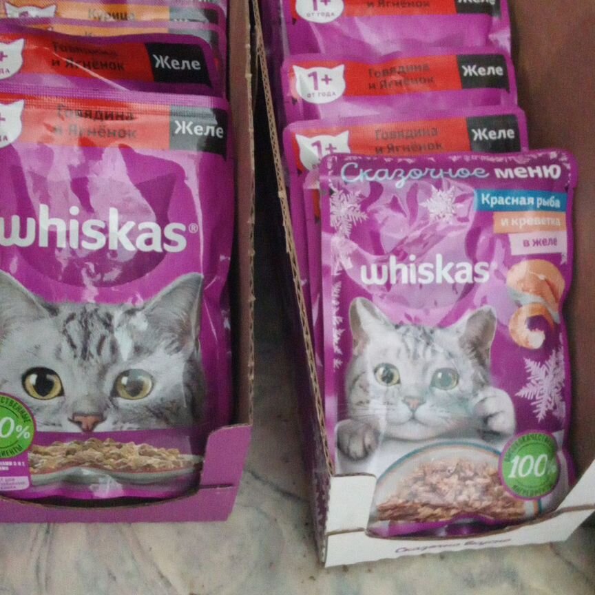 Whiskas корм для кошек