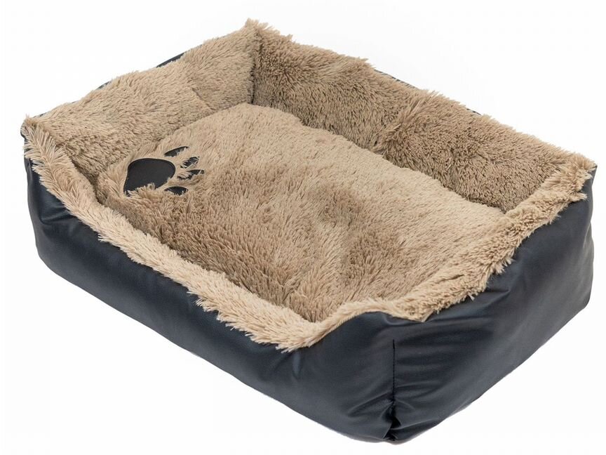 32649 ZooM Лежак прямоугольный tiger с подушкой 57