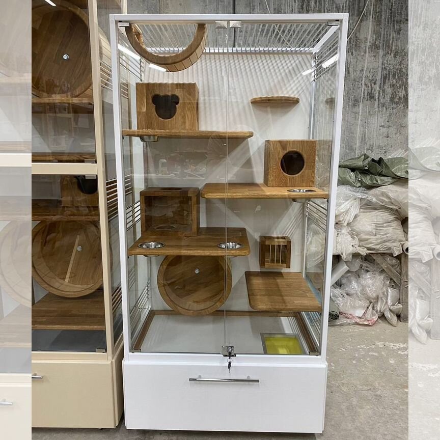 Витрина для шиншилл в наличии