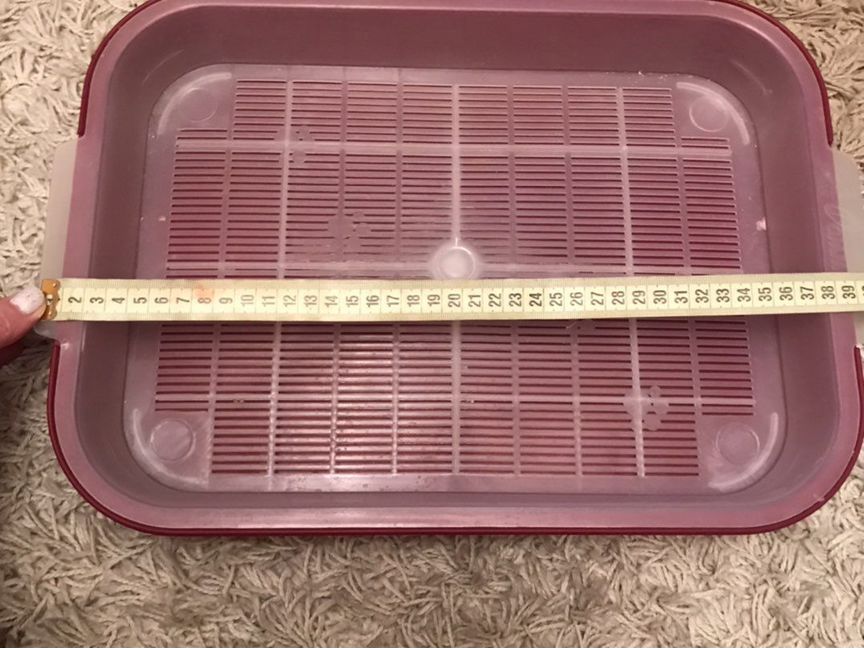 Лоточек для котенка (коробка + сеточка)