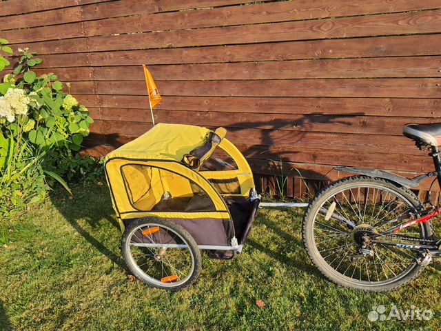 Велоприцеп M-wave детский, Б/у купить в Московском | Авито