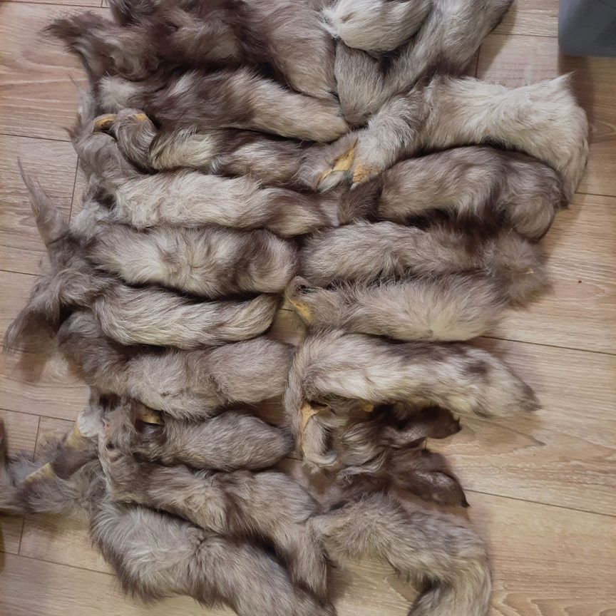 Хвосты песца много для поделок квадробика