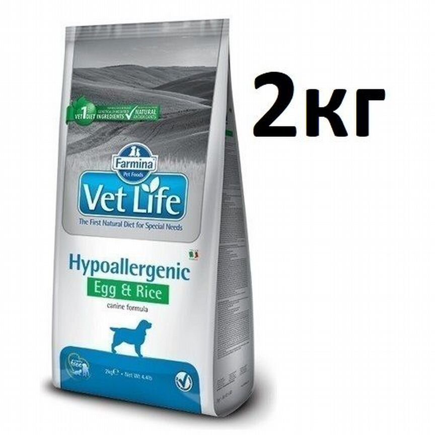 Farmina Dog 2кг Hypoallergenic Egg & Rice сухой ко