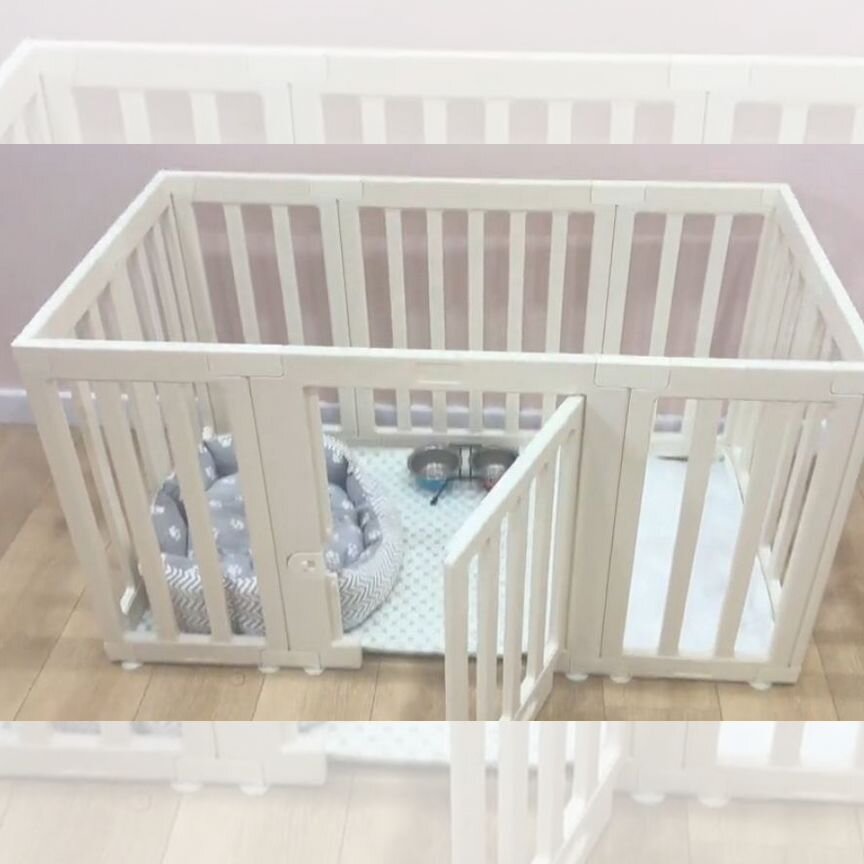 Вольер для собак в квартиру пластиковый