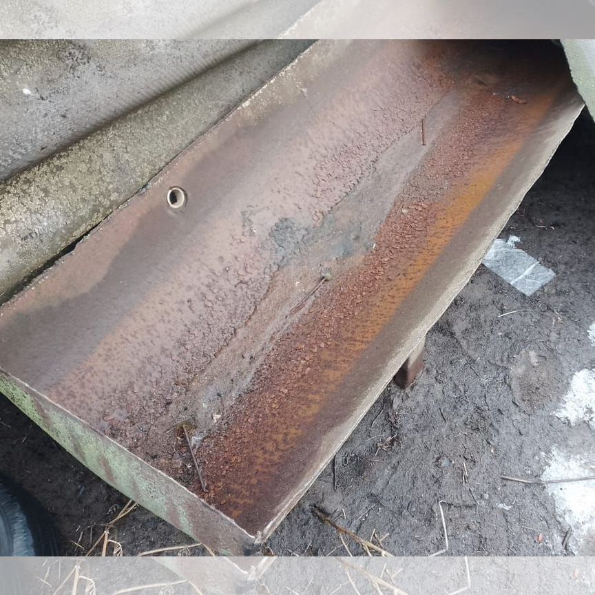 Корыто металлическое