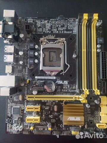 Материнская плата asus B85M-G купить в Москве | Электроника | Авито